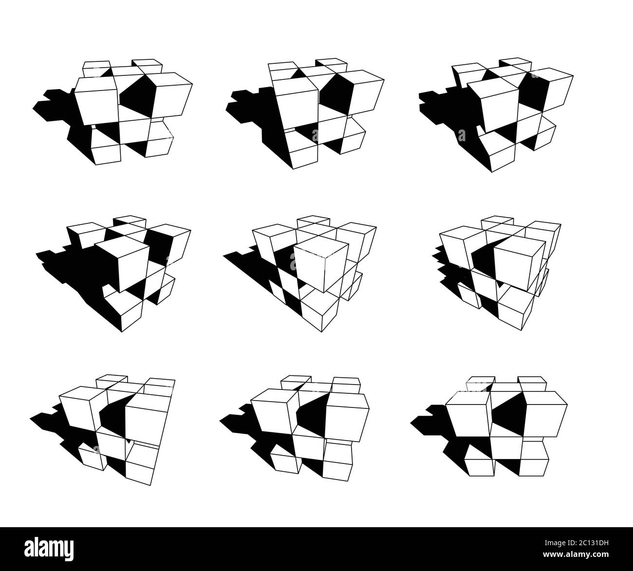 Geometric design elements hi-res stock photography and images - Alamy