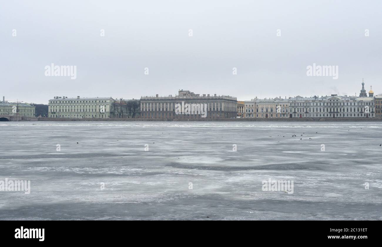 View neva river palace embankment hi-res stock photography and images ...