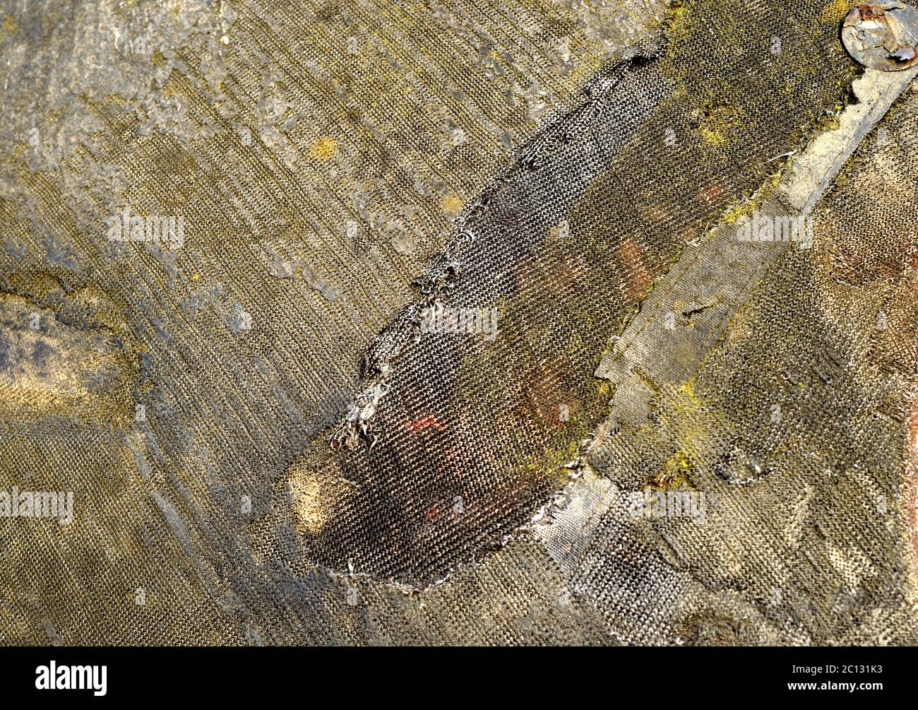 Fragment of charred skin of lander topographical satellite Stock Photo ...
