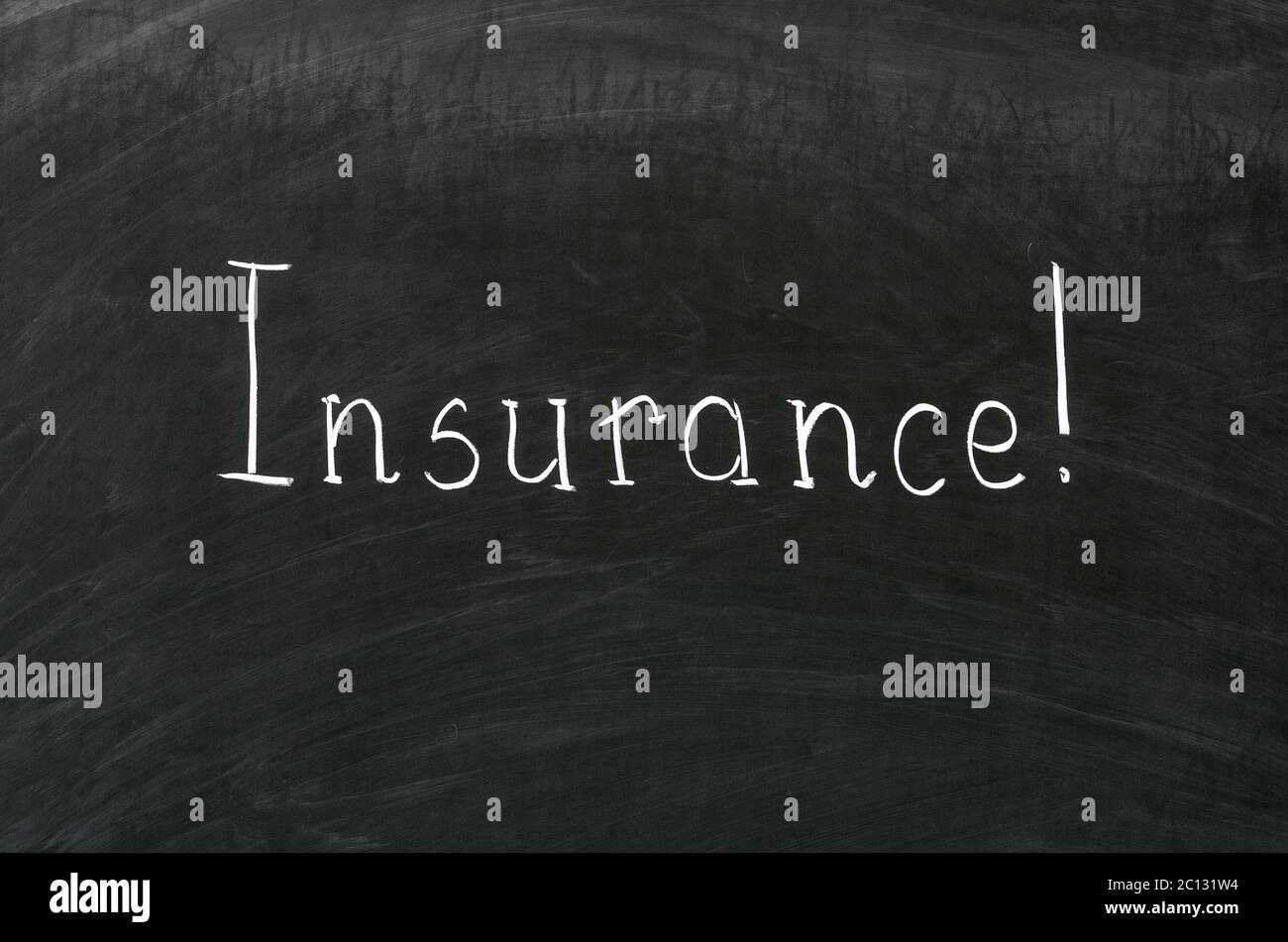 Insurance word handwritten with white chalk on a blackboard Stock Photo ...