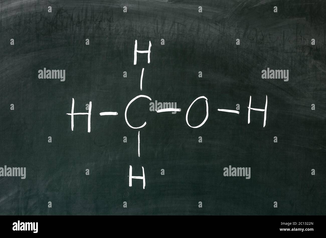 Methanol concept chemical formula hi-res stock photography and images ...