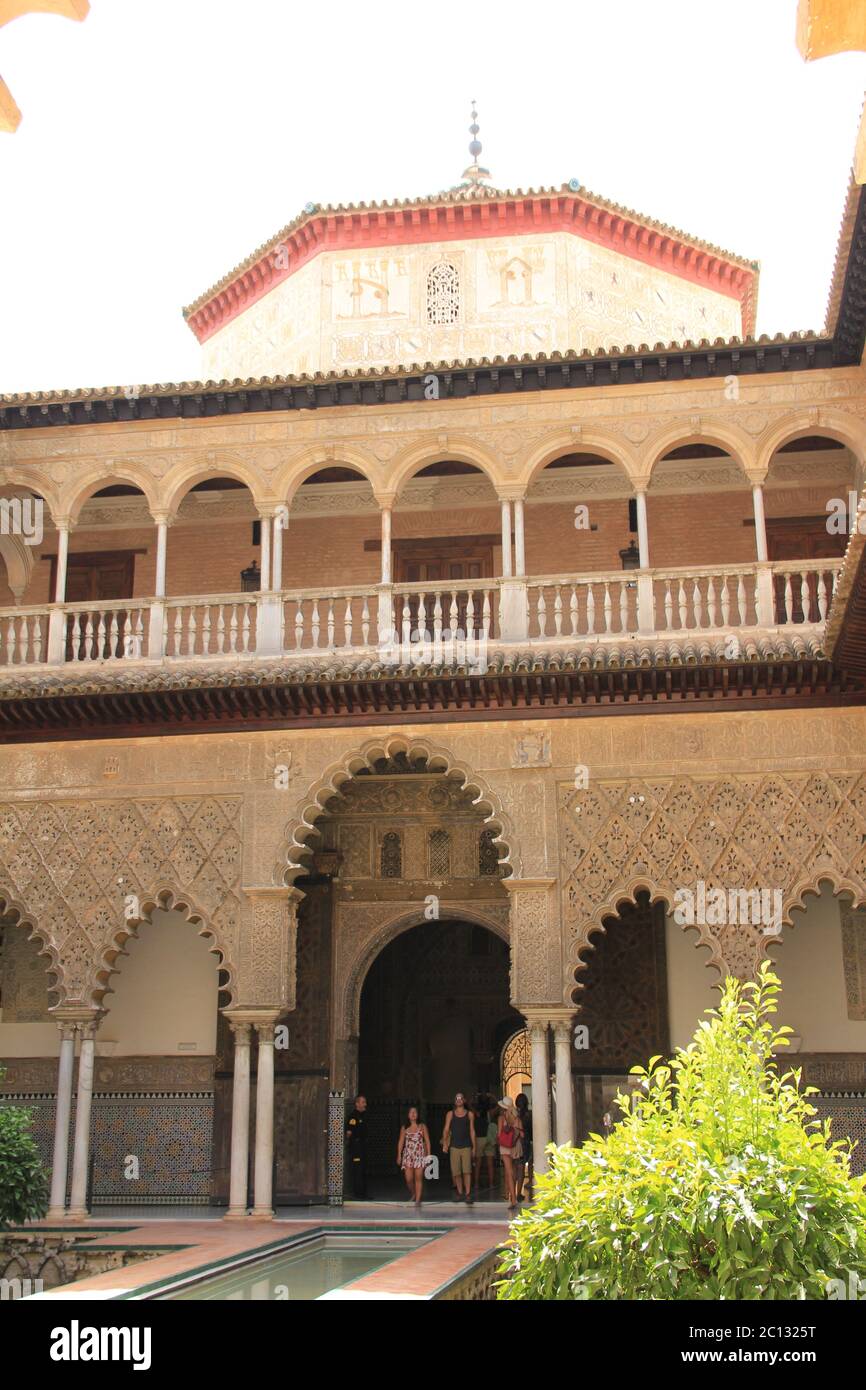 Royal Alcázar of Seville, Spain Stock Photo - Alamy