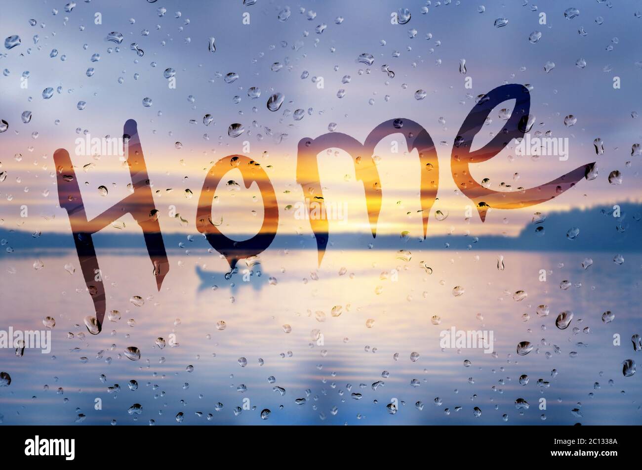 Welcome home text hi-res stock photography and images - Alamy
