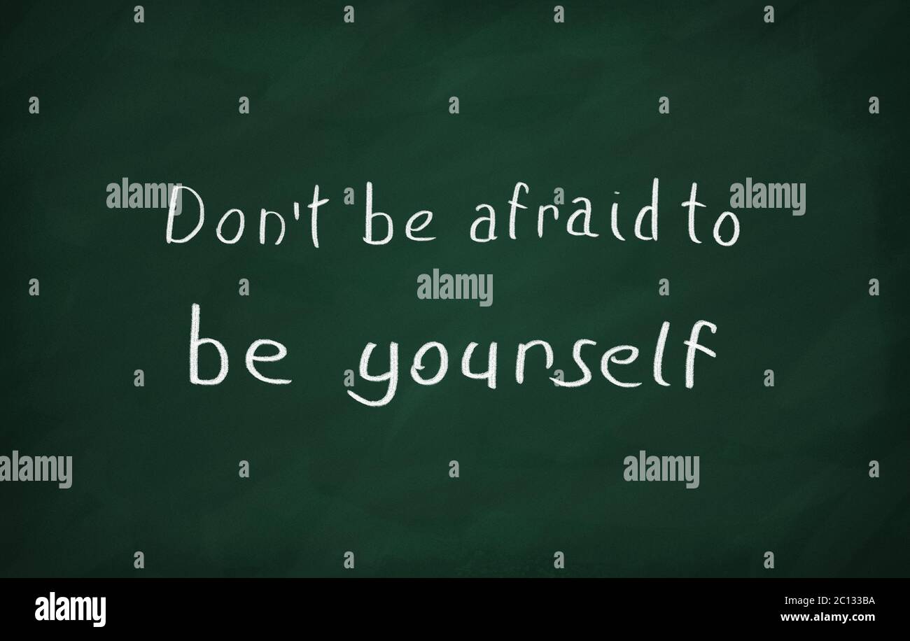 Dont afraid hi-res stock photography and images - Alamy