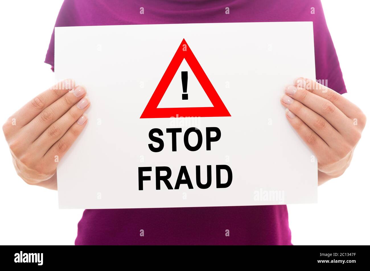 Stop crime poster hi-res stock photography and images - Alamy