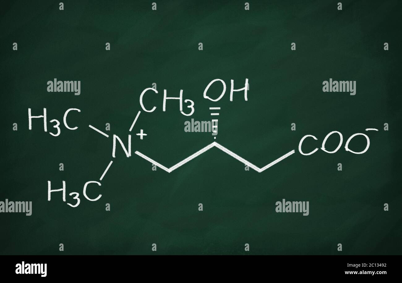 Carnitine molecule chemical structure hi-res stock photography and ...