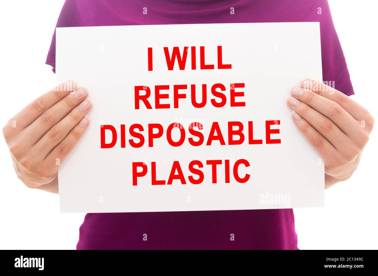 Reduce Plastic Poster High Resolution Stock Photography and Images - Alamy