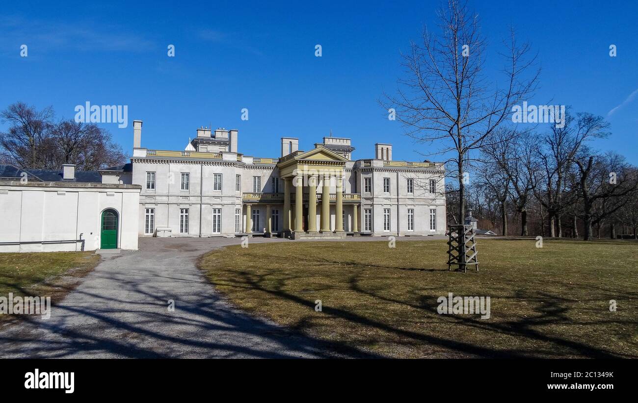 Waterfalls in the Canadian city of Hamilton, Ontario. Incredible forest ...