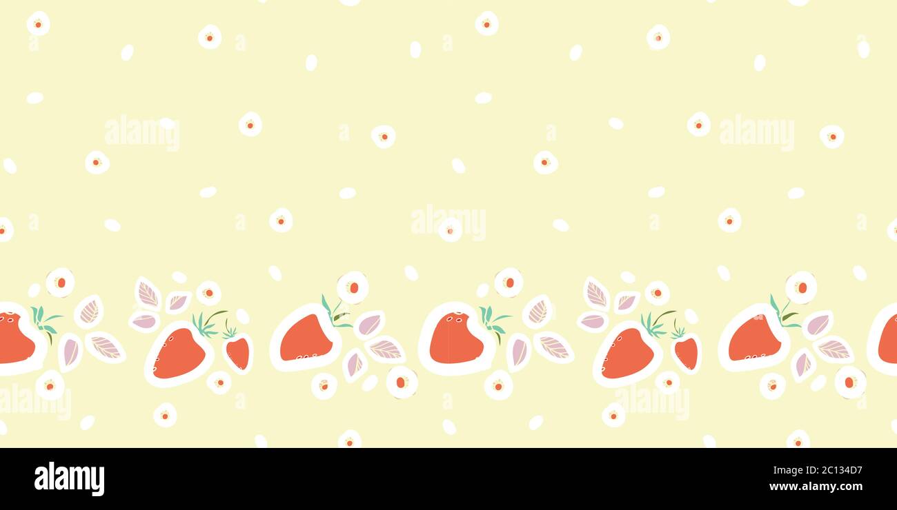 Repeating Strawberry Background
