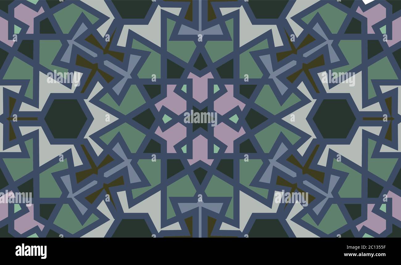 Modern Moorish Style Stock Vector Images - Alamy