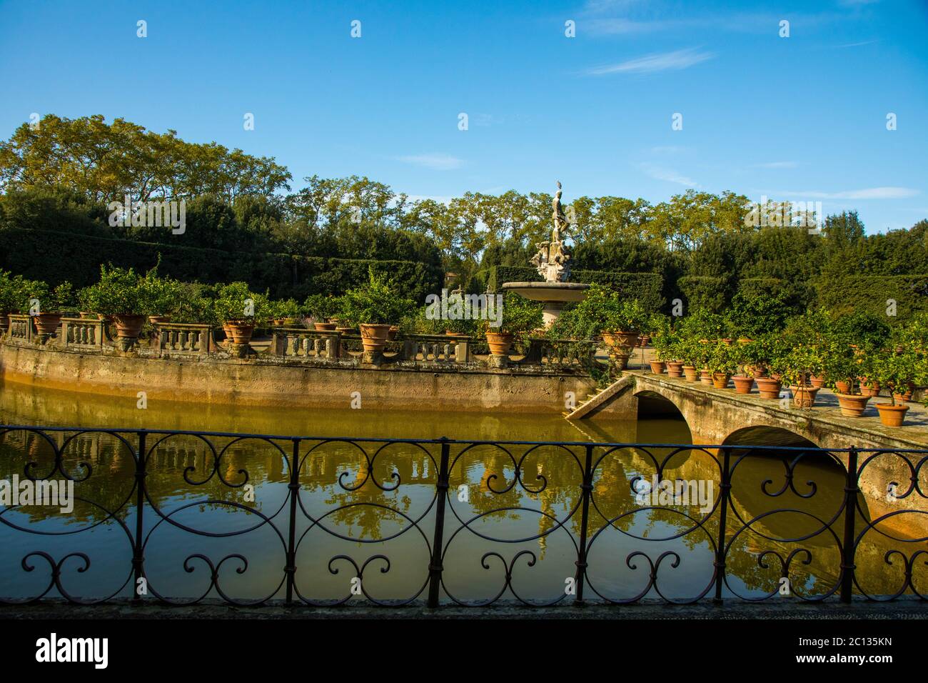 The beautiful garden of Boboli in Florence, Italy Stock Photo - Alamy