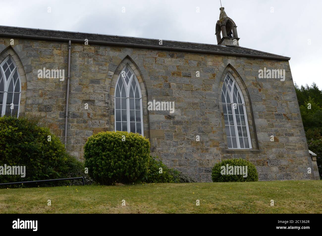 Kemback Parish Church, built 1814 in Gothic style Stock Photo - Alamy