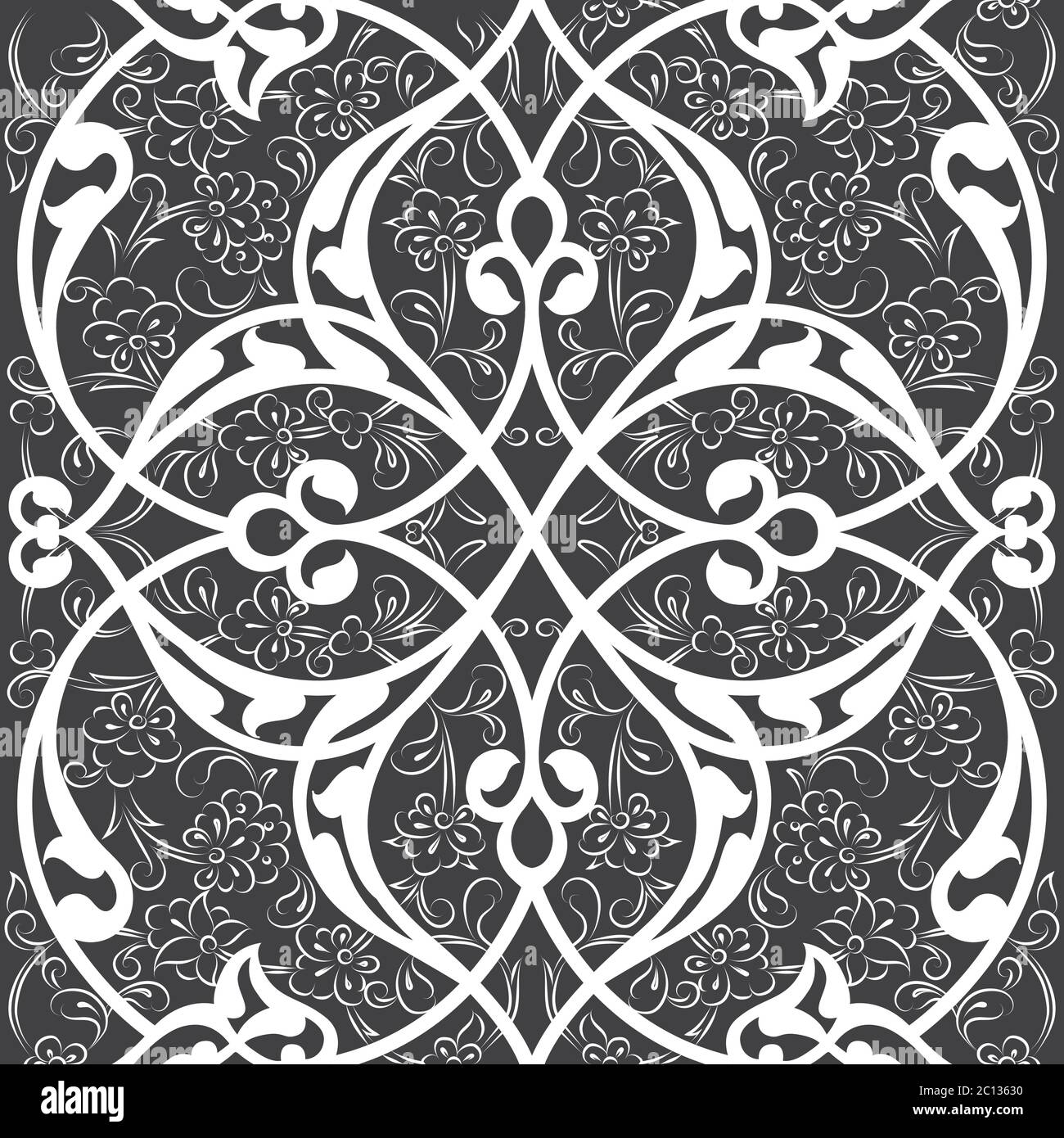 Old tile vector vectors Black and White Stock Photos & Images - Alamy