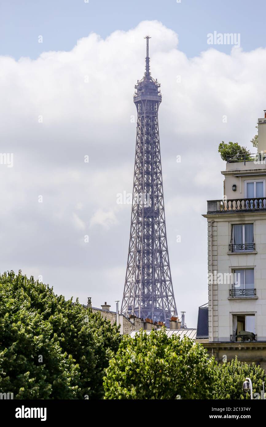 Eiffel tower window hi-res stock photography and images - Alamy