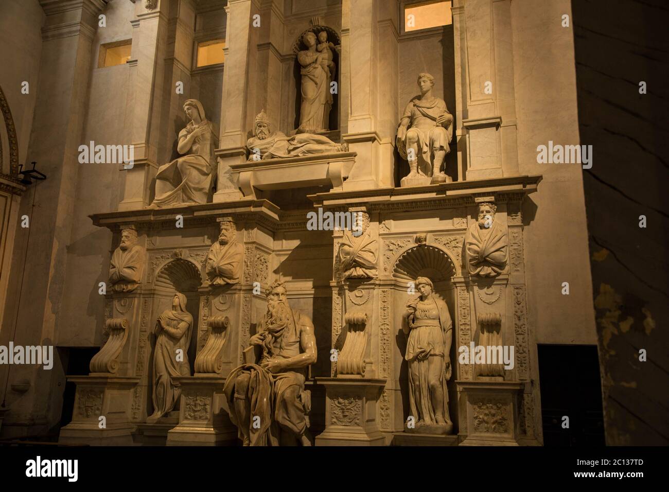 Beautiful sculpture, Pieta by Michelangelo, Rome Stock Photo - Alamy