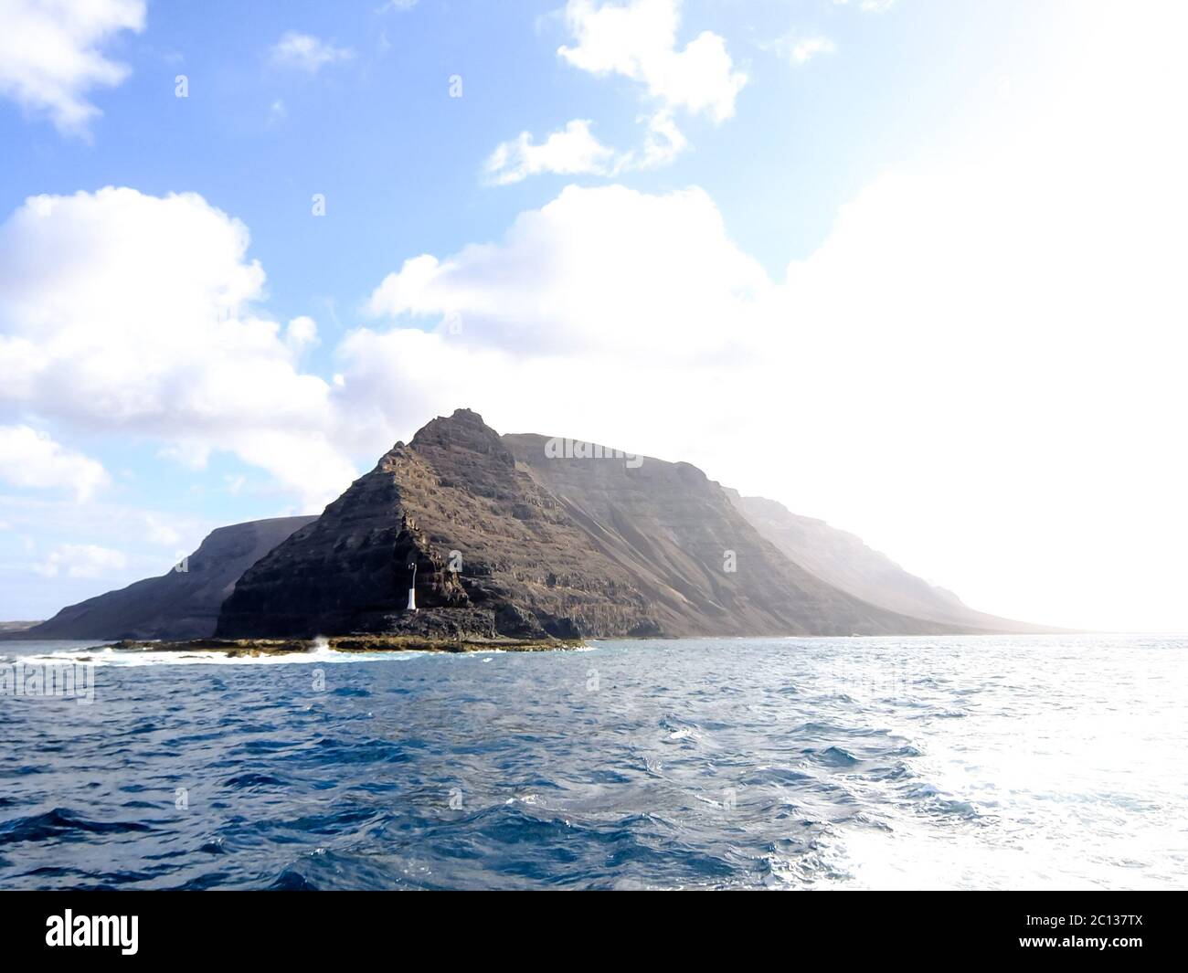 Landscape in Tropical Volcanic Canary Islands Spain Stock Photo - Alamy