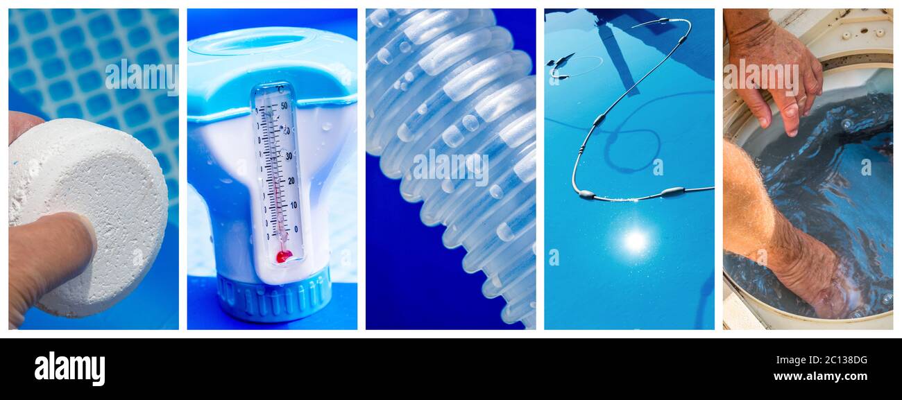 Filtration system maintenance Cut Out Stock Images & Pictures - Alamy