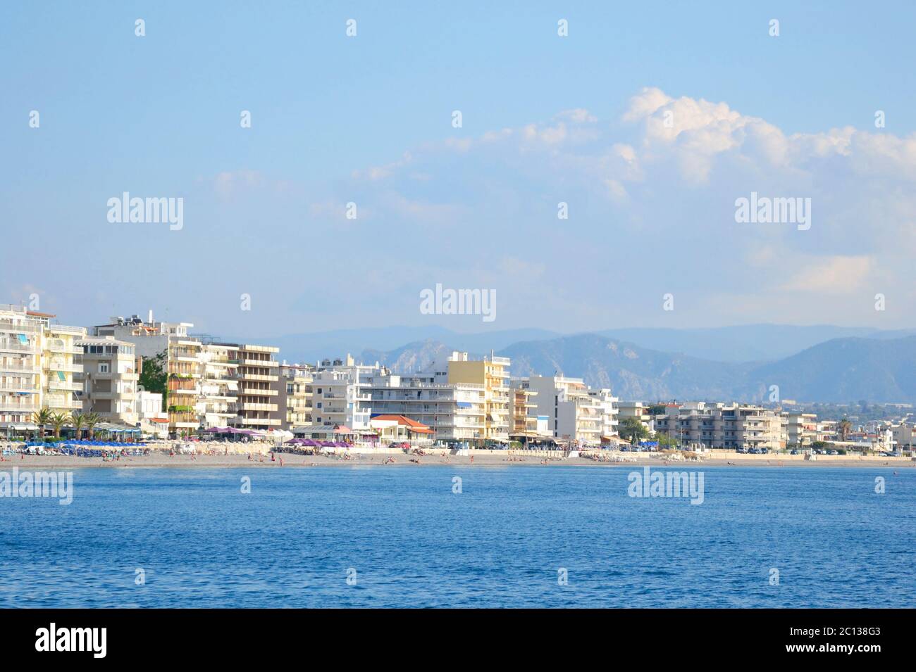Loutraki beach hi-res stock photography and images - Alamy