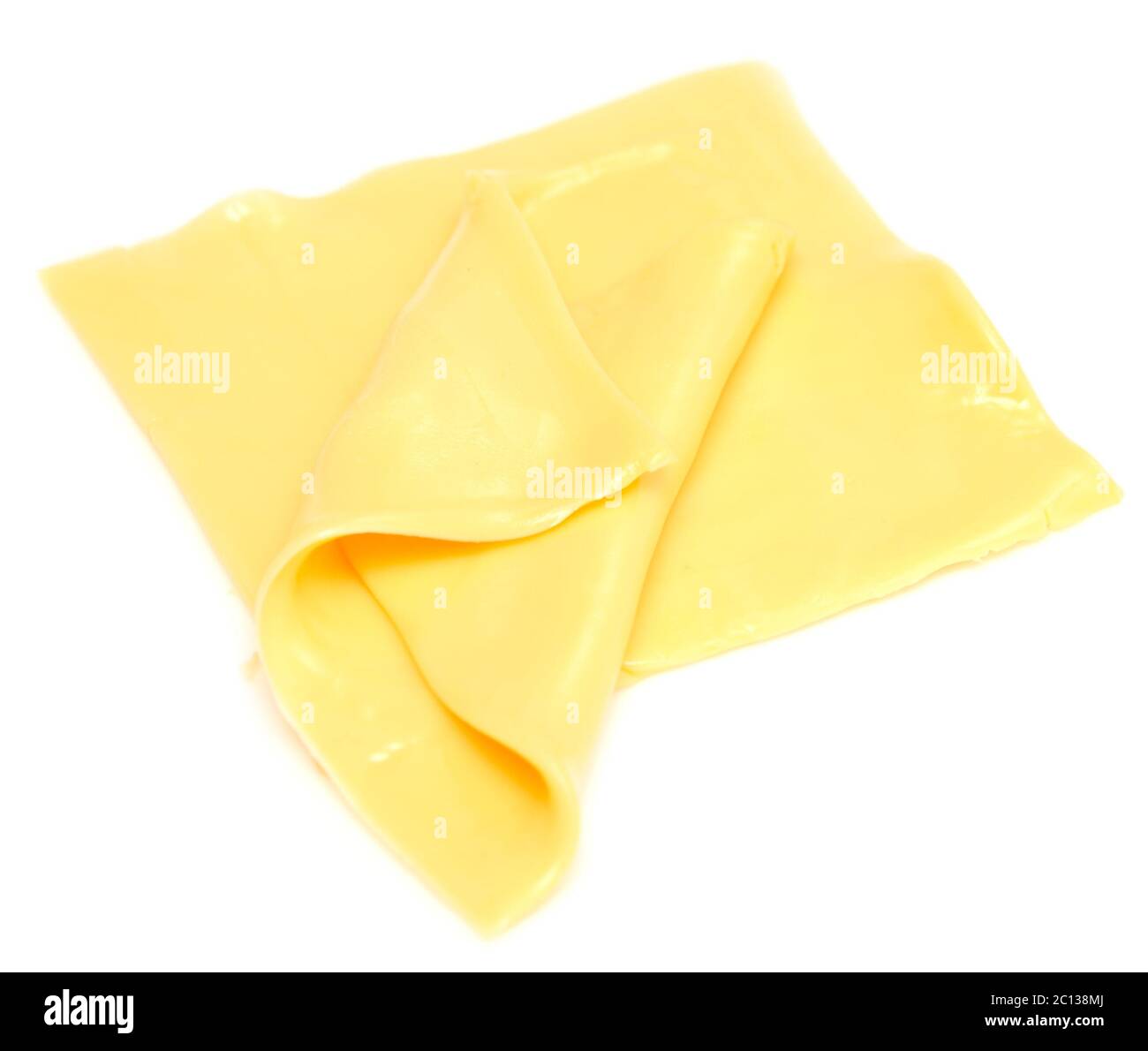 Wrapped sliced cheese isolated on hi-res stock photography and images ...