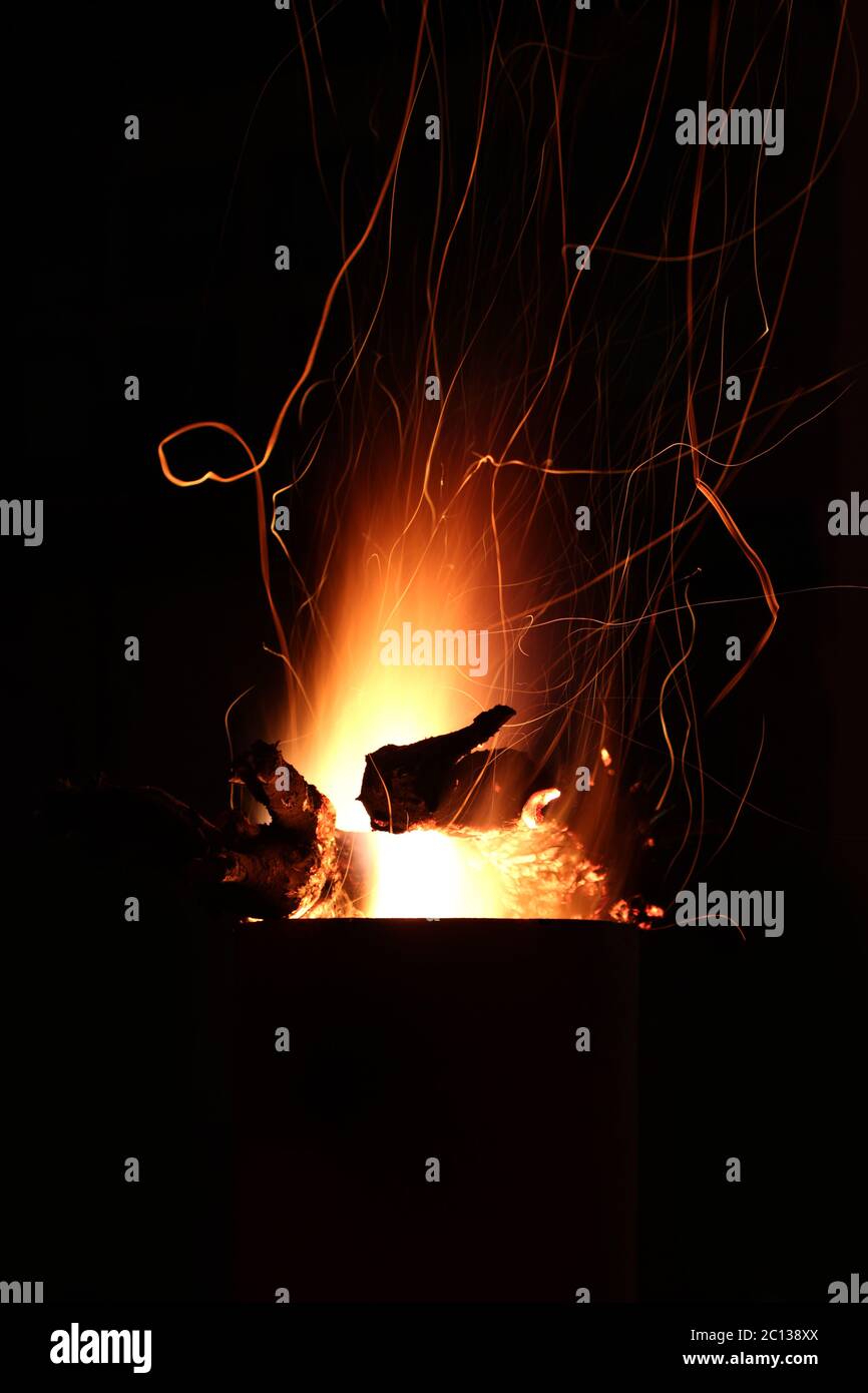 Burning slow hi-res stock photography and images - Alamy