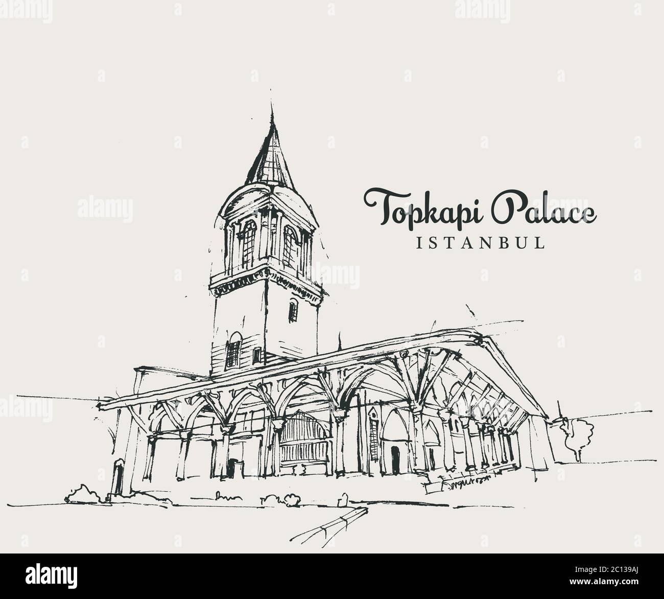 Ottoman empire palace Stock Vector Images - Alamy