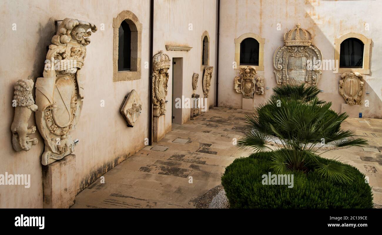 Bellomo Palace Regional Gallery is an art museum in Syracuse, Ortigia ...