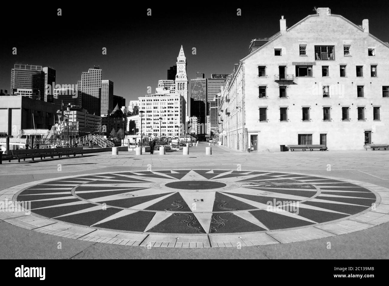Massachusetts architecture Black and White Stock Photos & Images - Alamy