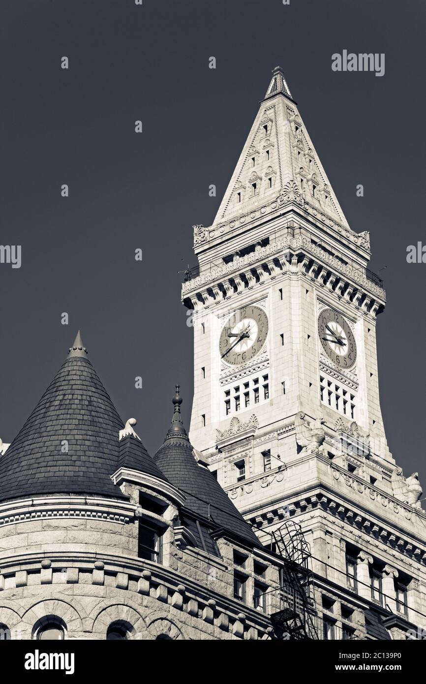 Custom House Tower, Boston, Massachusetts, USA Stock Photo - Alamy