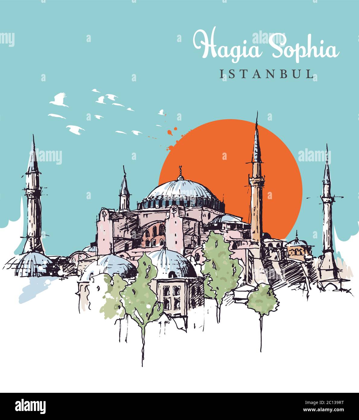 Istanbul turkey museum christianity Stock Vector Images - Alamy