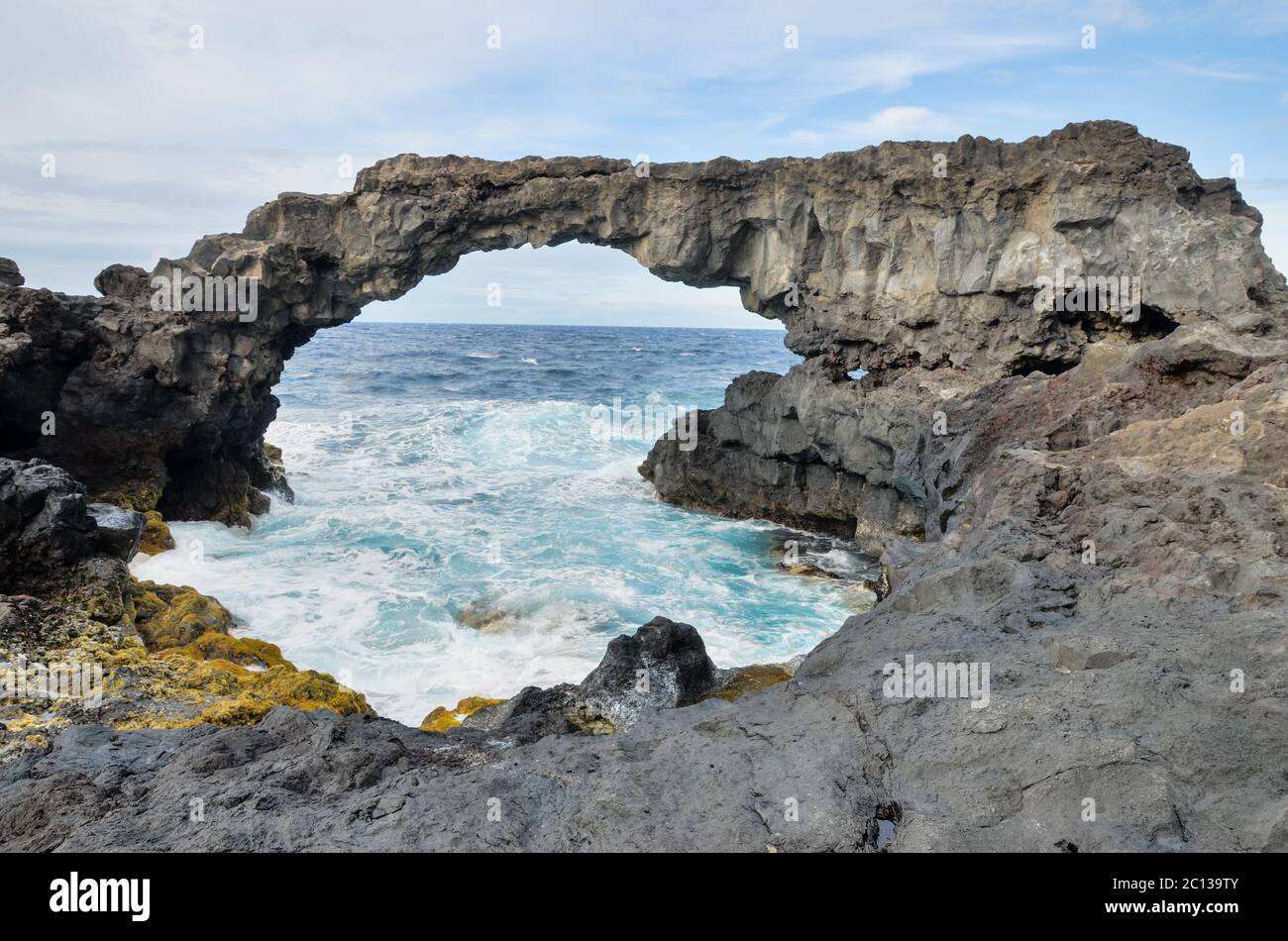 Natural volcanic stone arch hi-res stock photography and images - Alamy