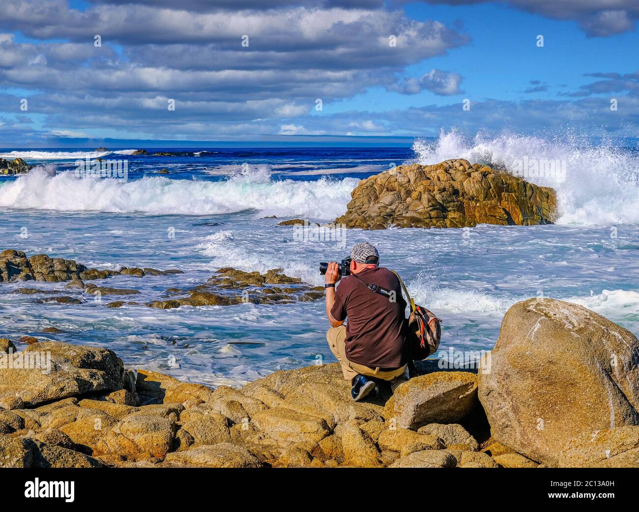Photographer in Monterey Stock Photo - Alamy