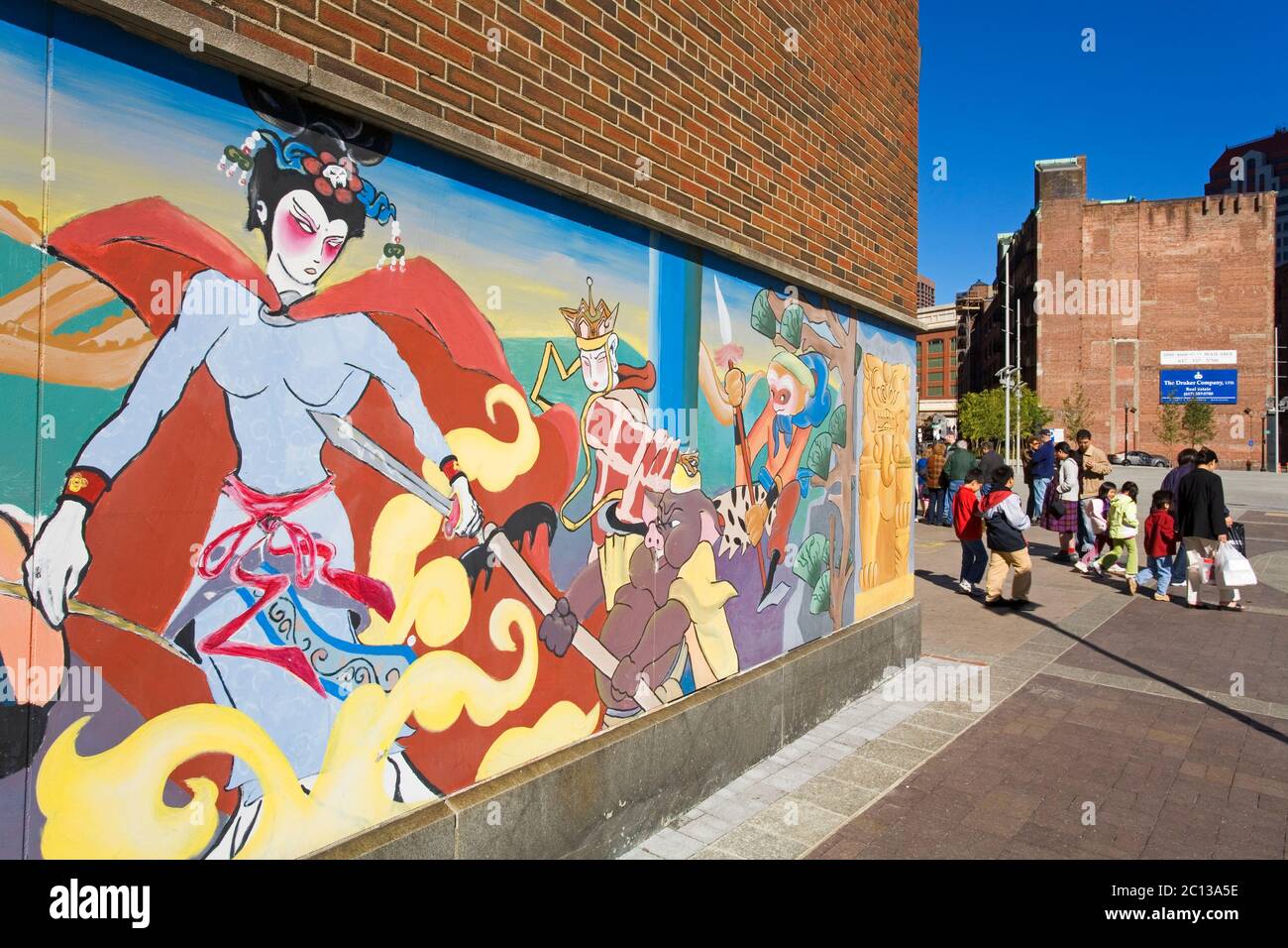 Boston mural hi-res stock photography and images - Alamy