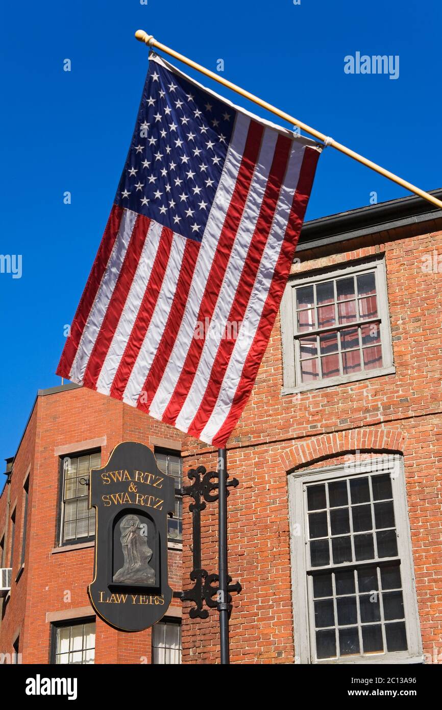 Boston marshall street hi-res stock photography and images - Alamy