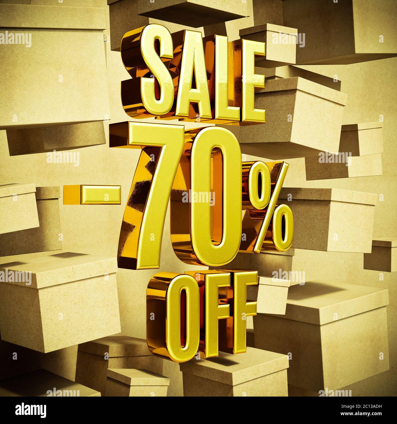 Gold Percent Sign Stock Photo - Alamy