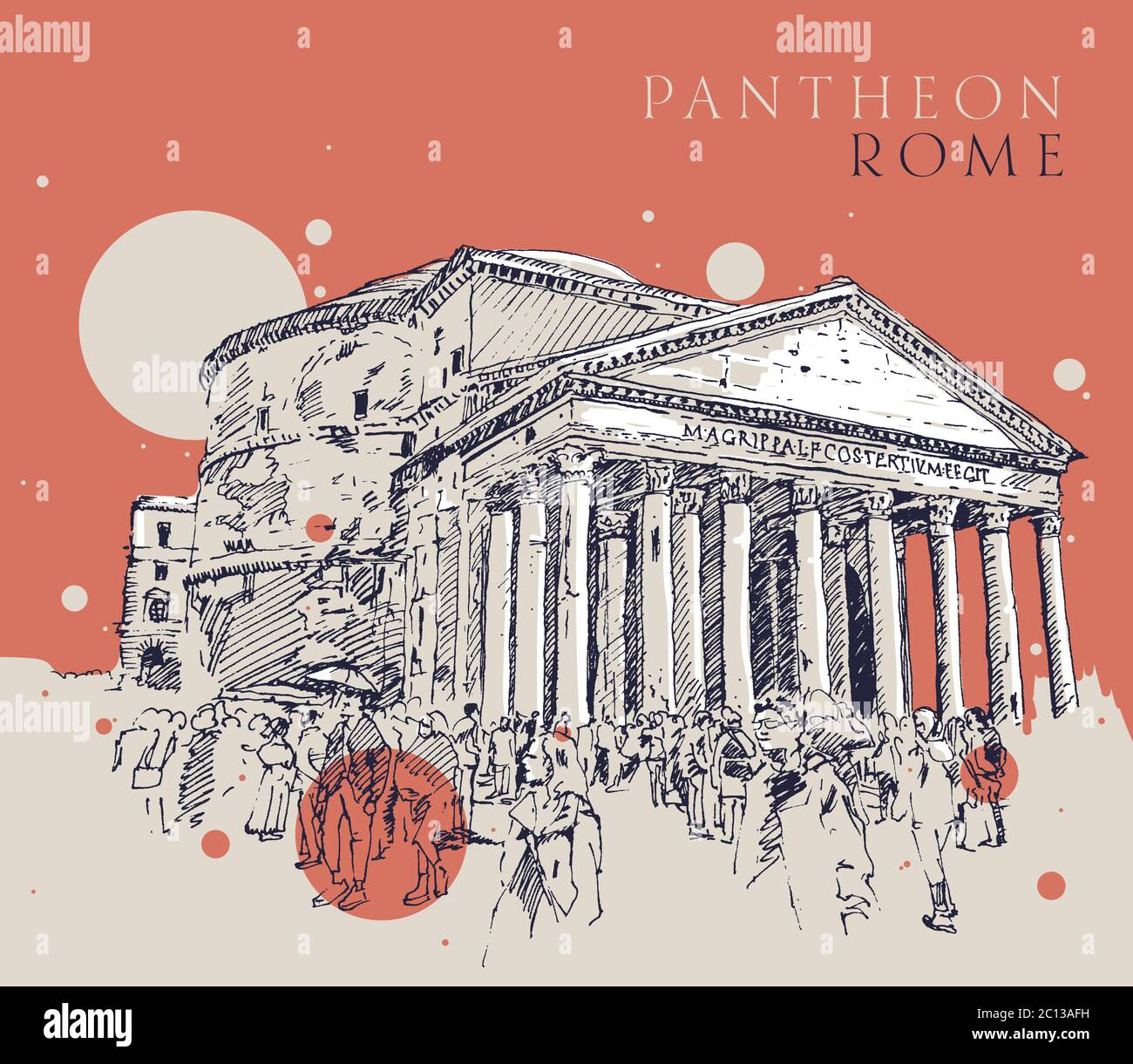 Important historic building Stock Vector Images - Alamy