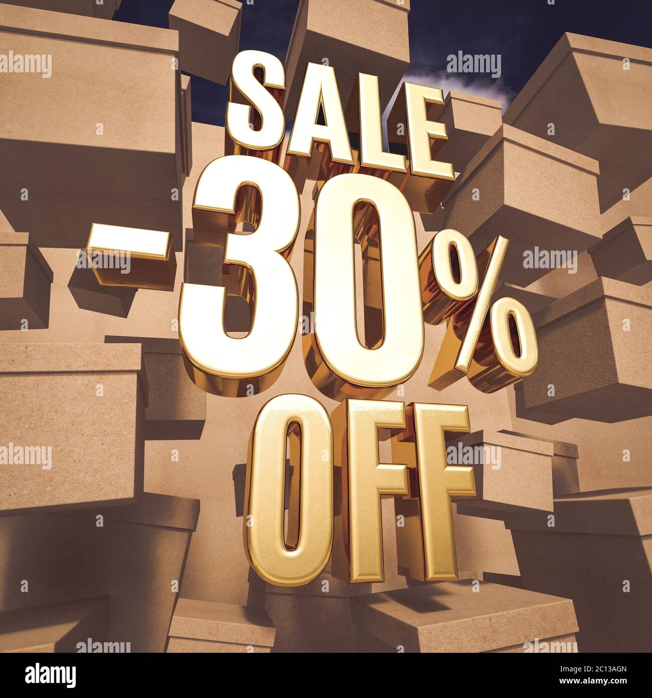 Gold Percent Sign Stock Photo - Alamy