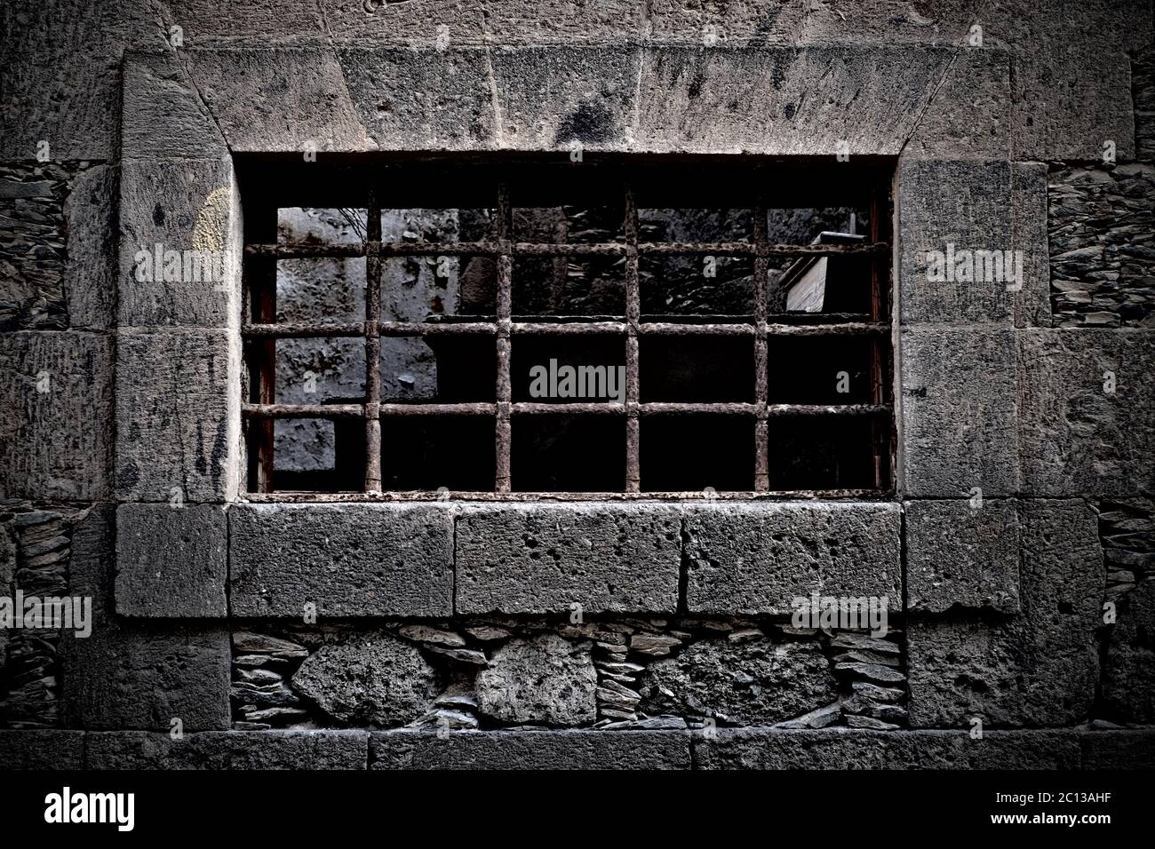 Jail bars window prisoner hi-res stock photography and images - Alamy