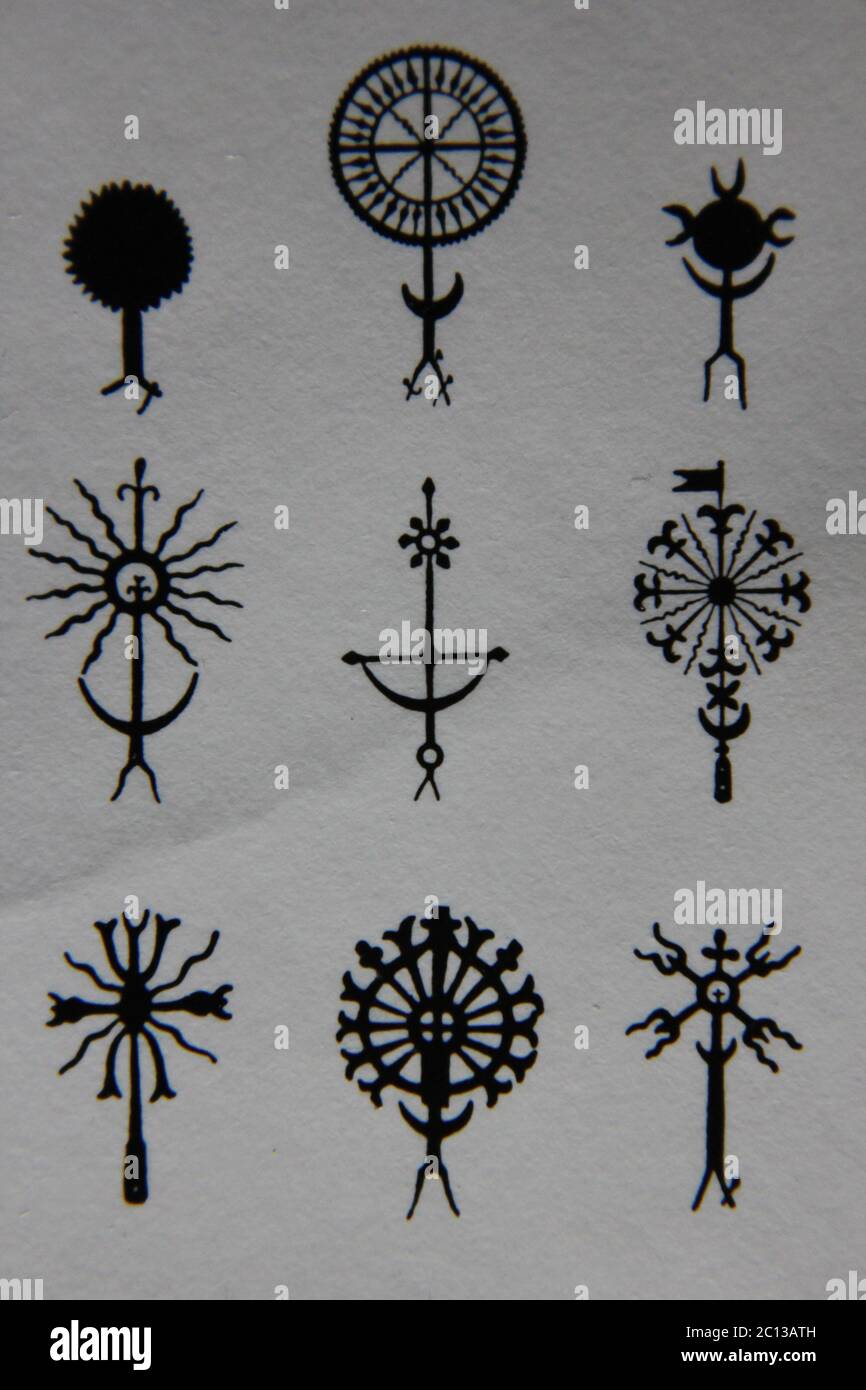 Fine 70s vintage black and white photography of the Christian cross ...