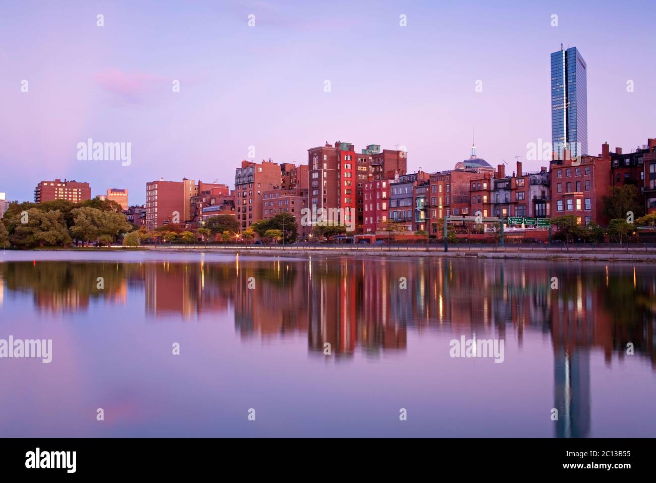 Back bay area and tower hi-res stock photography and images - Alamy