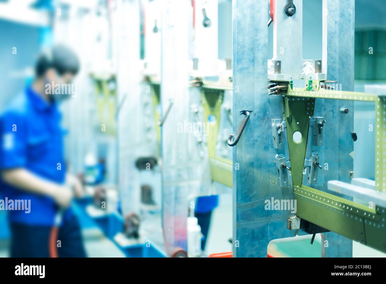 Modern manufacturing plant and people hi-res stock photography and ...