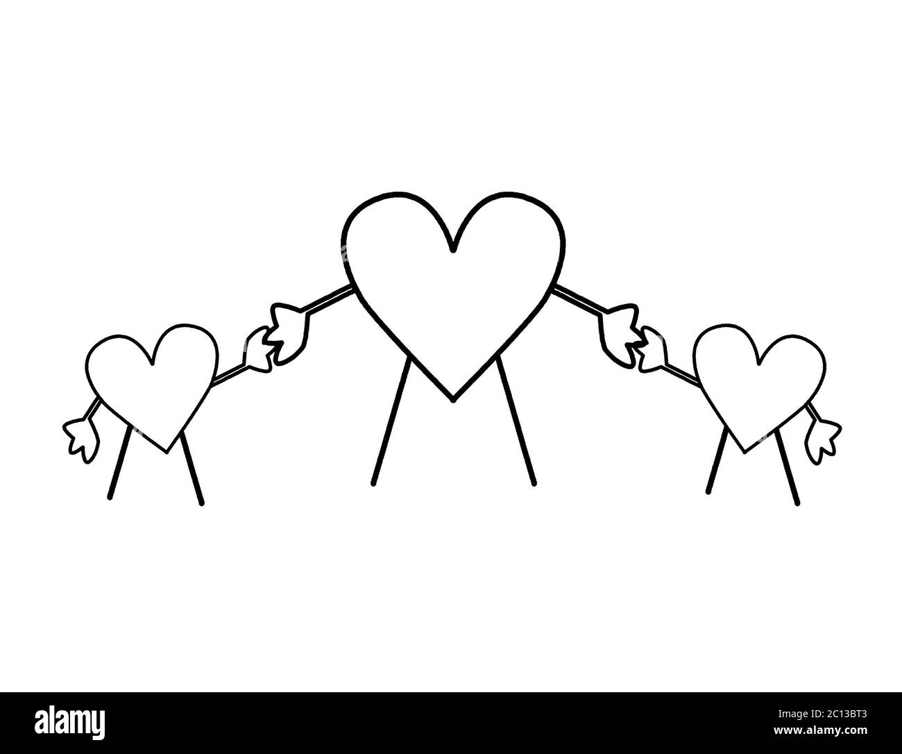 Family concept Black and White Stock Photos & Images - Alamy