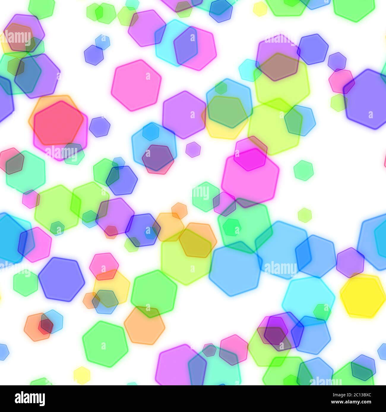 Abstract colorful bokeh design effects seamless illustration pattern ...