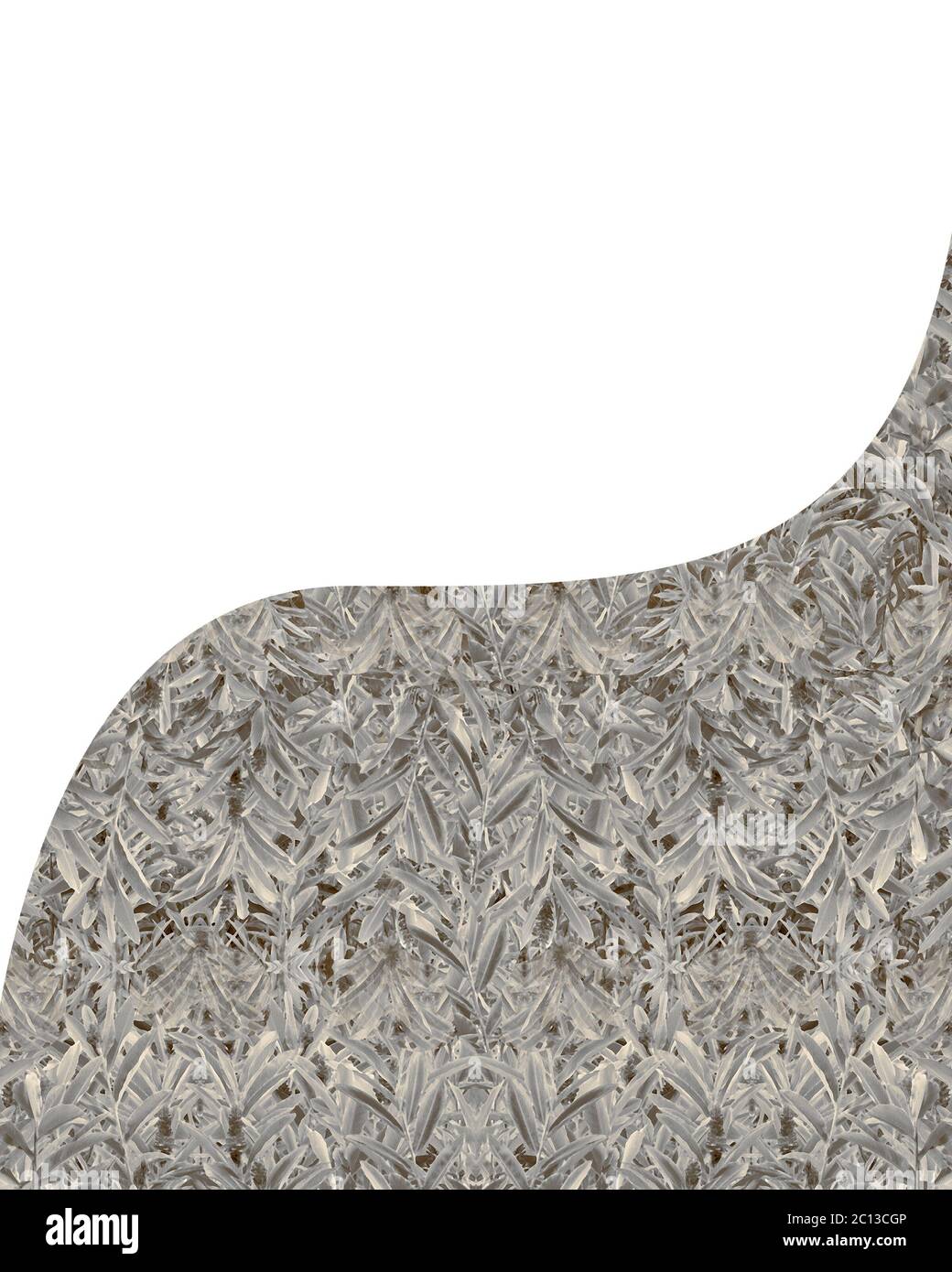 Curved Frame Background with Decorated Borders Stock Photo - Alamy