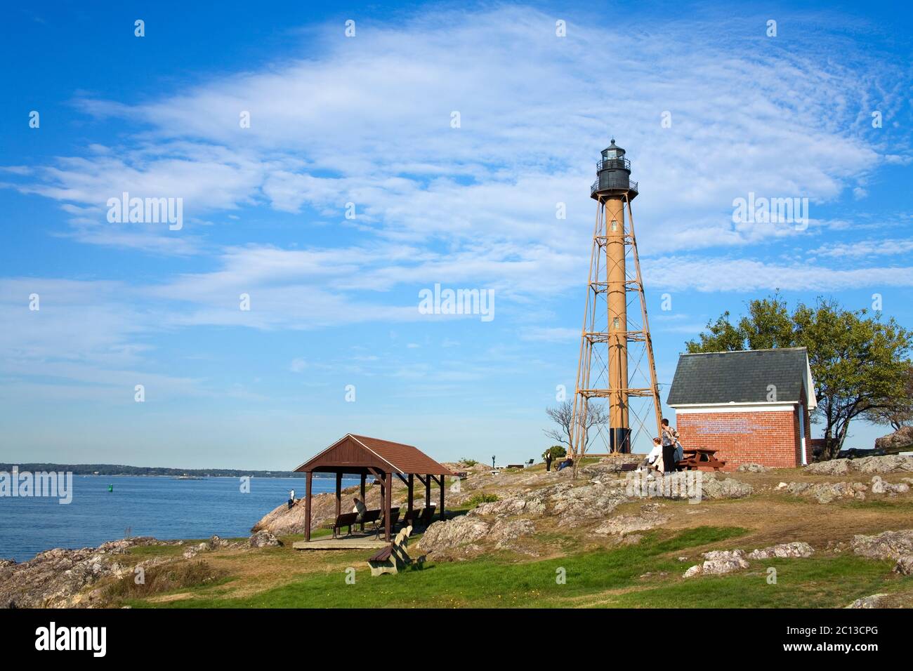 Marblehead Lighthouse, Chandler Hovey Park, Marblehead, Greater Boston ...