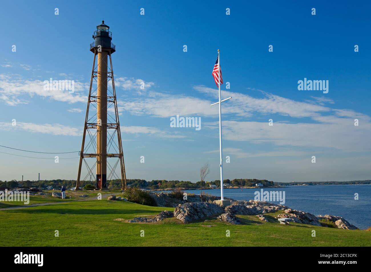 Marblehead Lighthouse, Chandler Hovey Park, Marblehead, Greater Boston ...