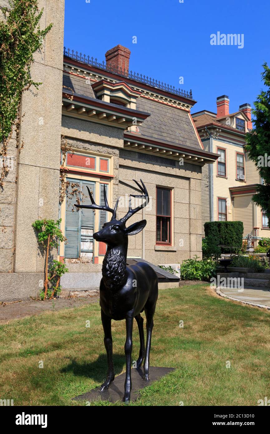 Fall River Historical Society, Falls River, Massachusetts, USA Stock ...