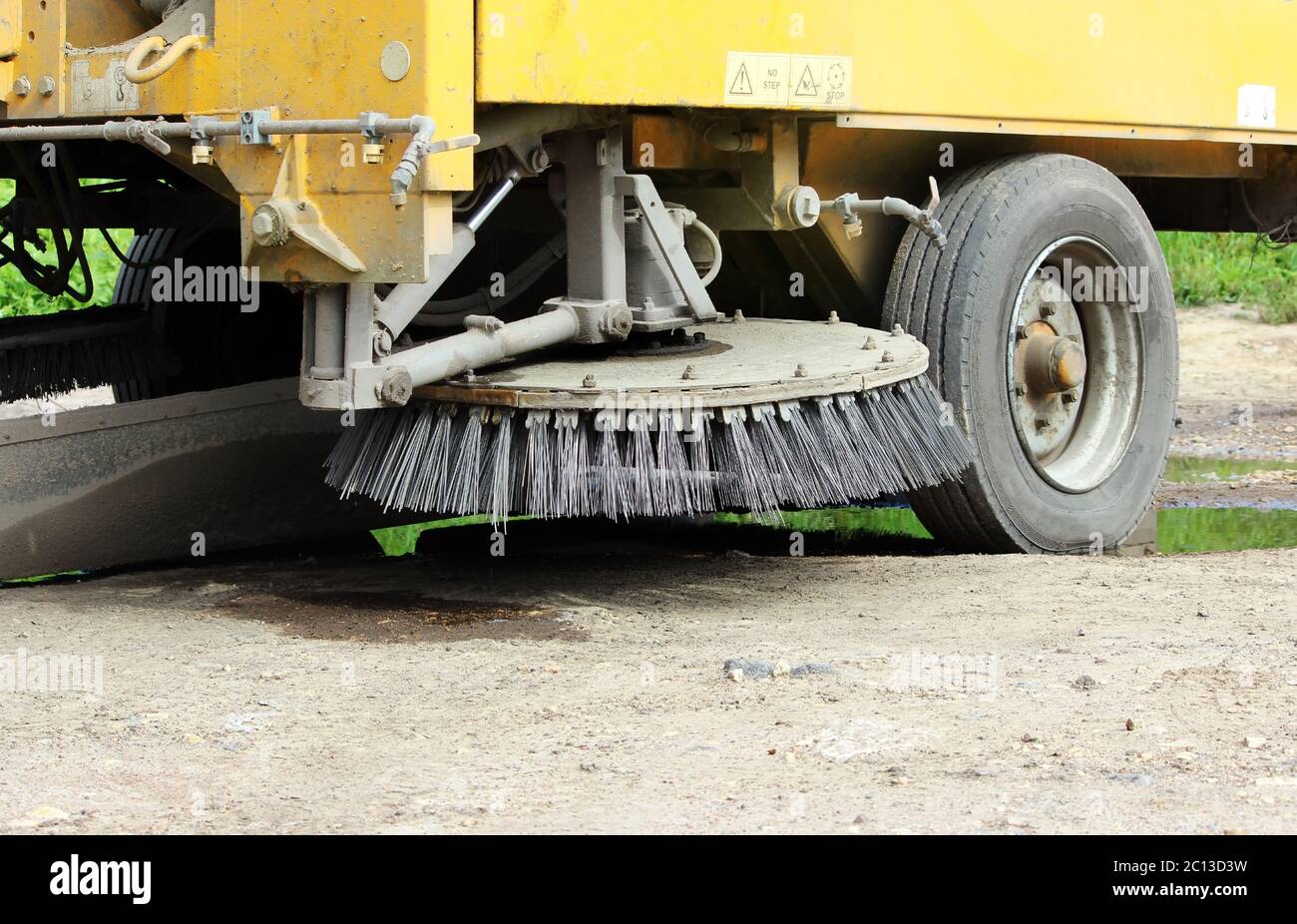 Sweeper car hi-res stock photography and images - Alamy