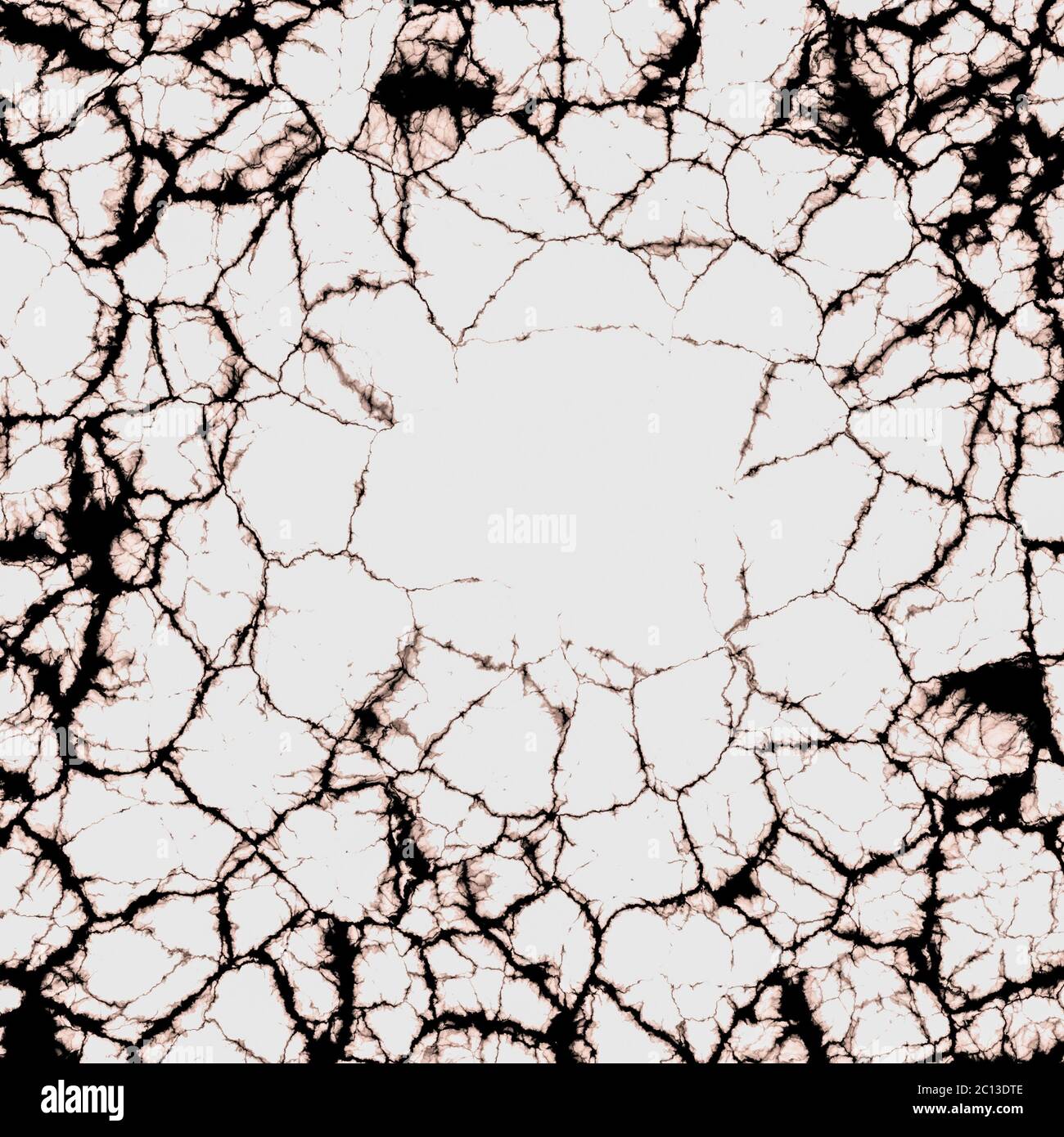 Grunge crack frame design element Stock Photo - Alamy