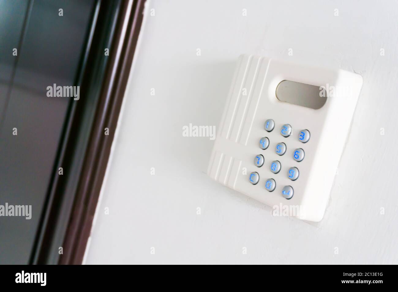 Door key code panel hi-res stock photography and images - Alamy