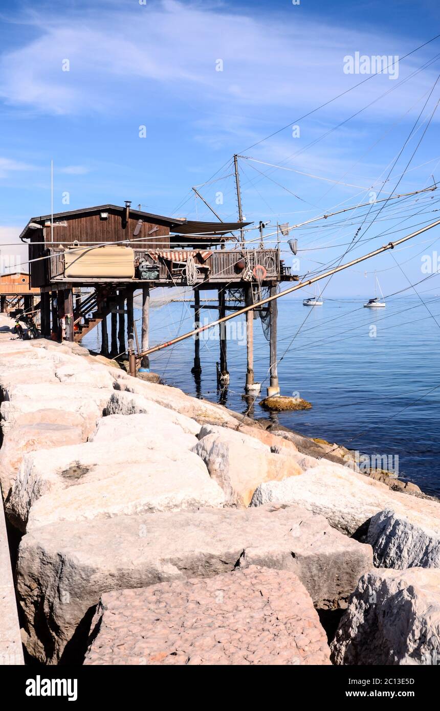 Traditional Fishing House Stock Photo - Alamy